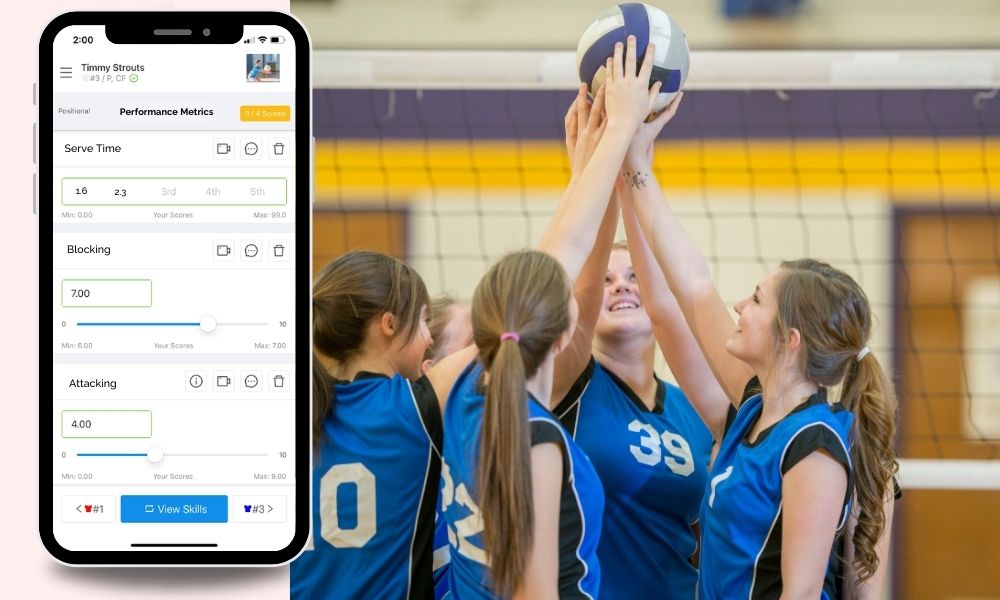 5 Best Volleyball Coaching Apps | SkillShark Athlete Evaluations