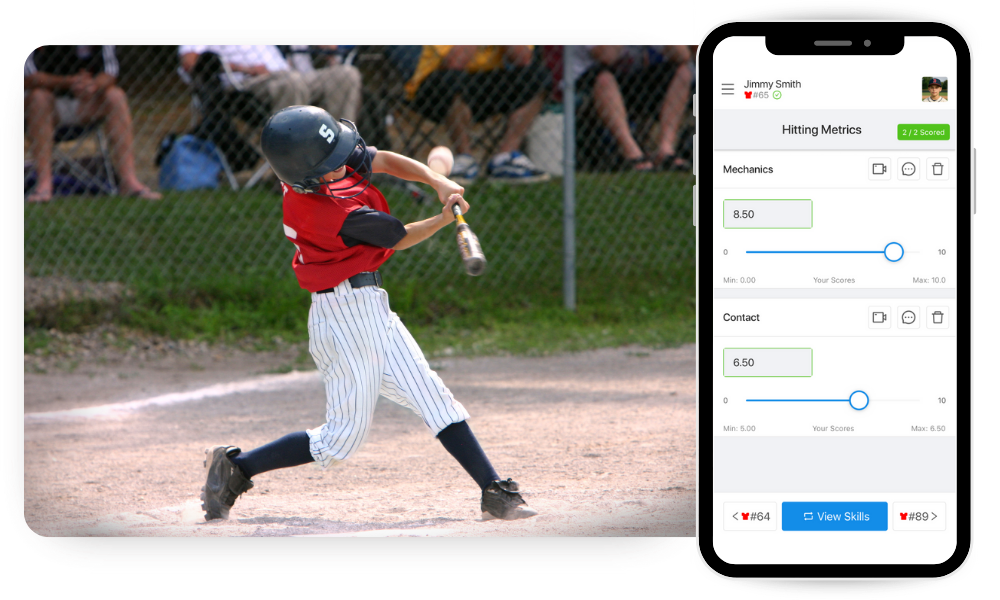 Baseball Evaluation App for Tryouts & Player Assessments - SkillShark ...